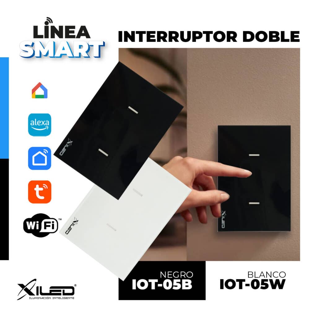 INTERRUPTOR DOBLE SMART – Electroxiled