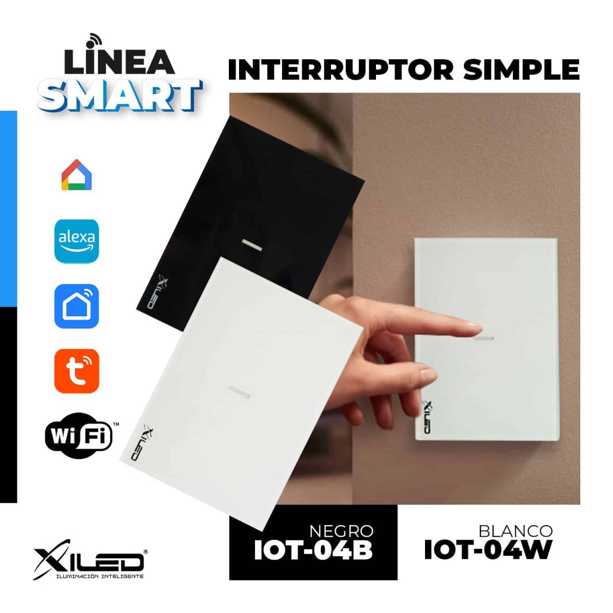 INTERRUPTOR SIMPLE SMART – Electroxiled
