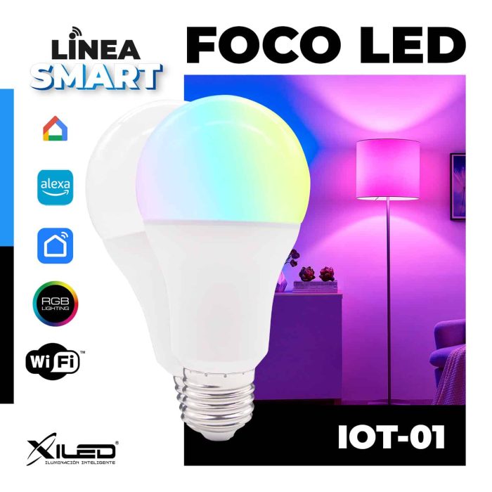 FOCO LED RGB SMART - Electroxiled