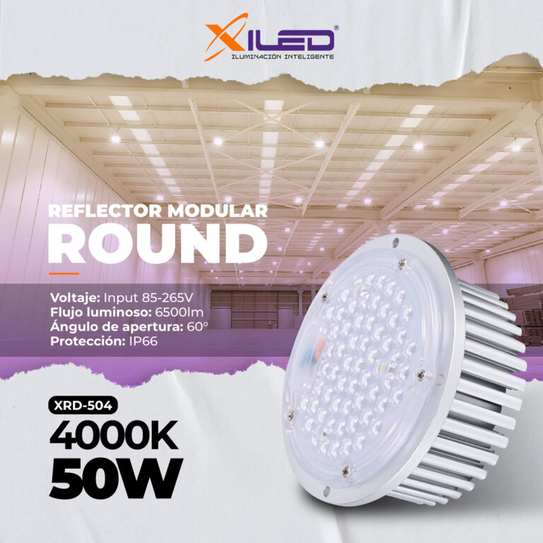 REFLECTOR MODULAR ROUND – LUZ NEUTRA – Electroxiled